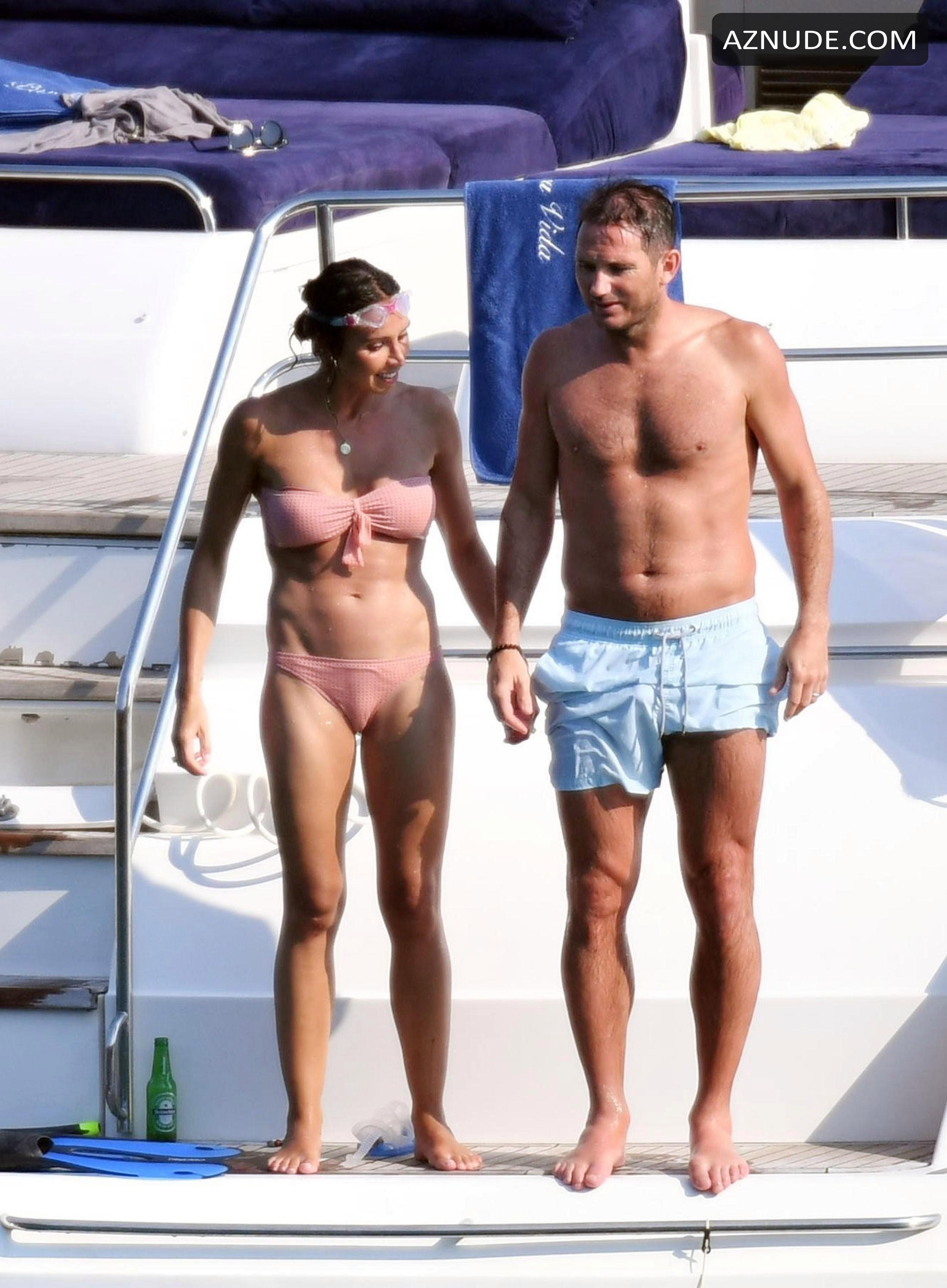 Christine Bleakley Sexy On A Yacht In St Tropez AZNude